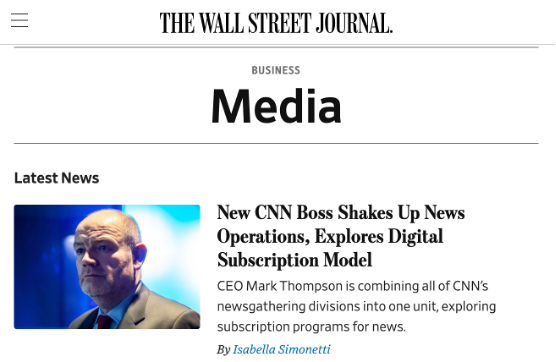 Apuntes de Tendenci@s: Los planes de Mark Thompson para la CNN · Alex ...