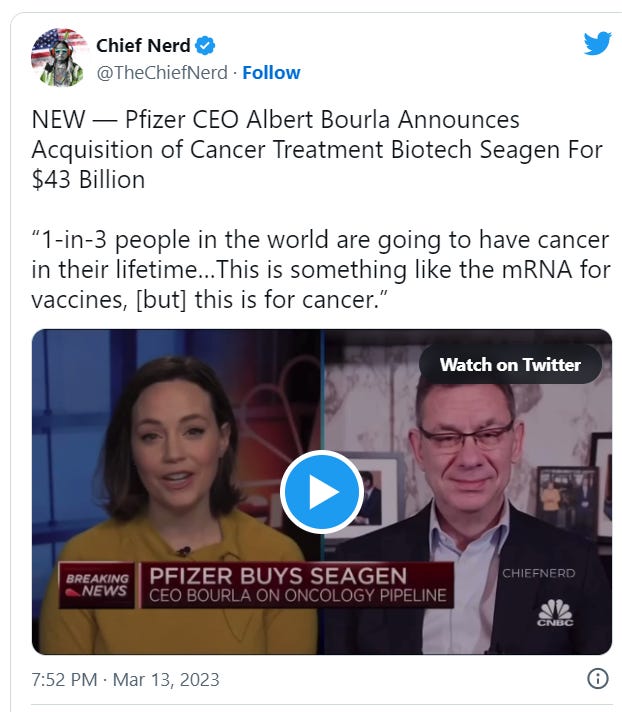 Ετοιμαστείτε για τα Φάρμακα της Pfizer για τον Καρκίνο με ...