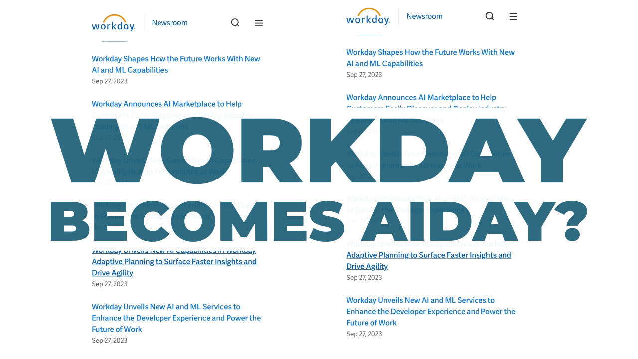 Workday becomes AIday? - by Johannes Sundlo - FullStack HR