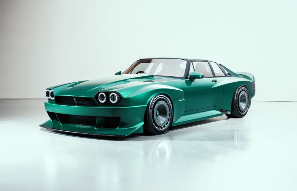 Scalded Cat: Jaguar XJS - by Pete Weishaupt