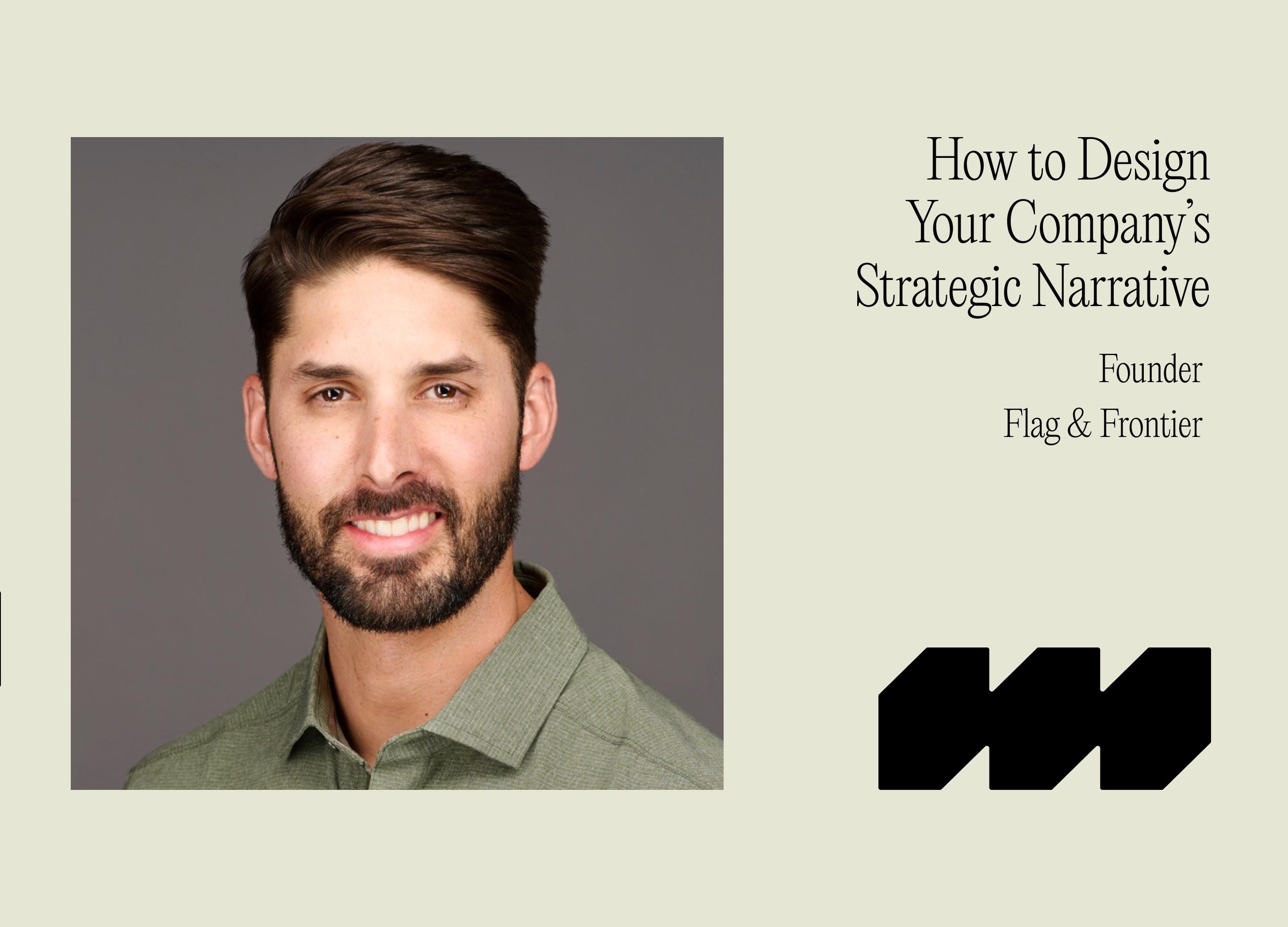 How to Design Your Company's Strategic Narrative - by Sarin