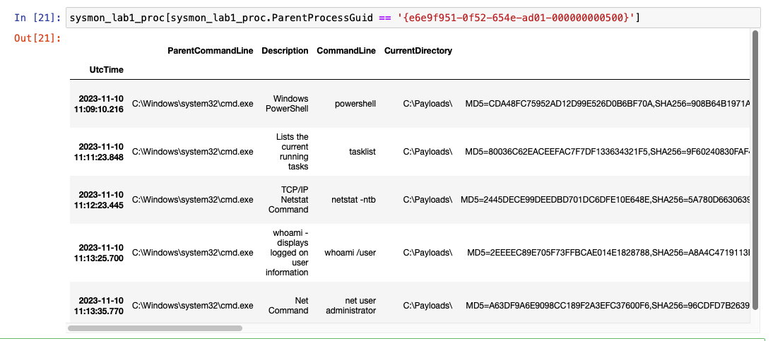 Threat Hunting Lab 1 - Answers - by Marcus Edmondson