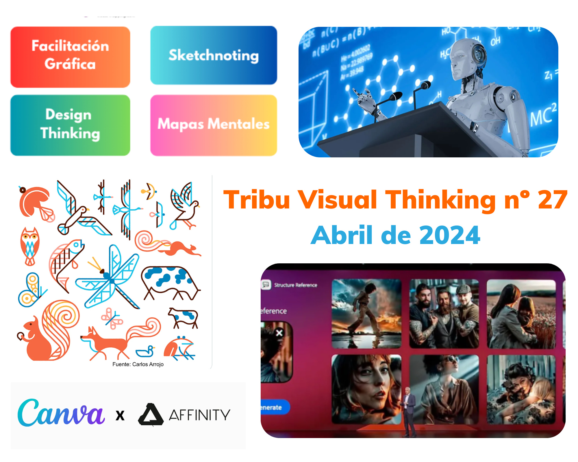 Tribu Visual Thinking Nº27. Abril 2024