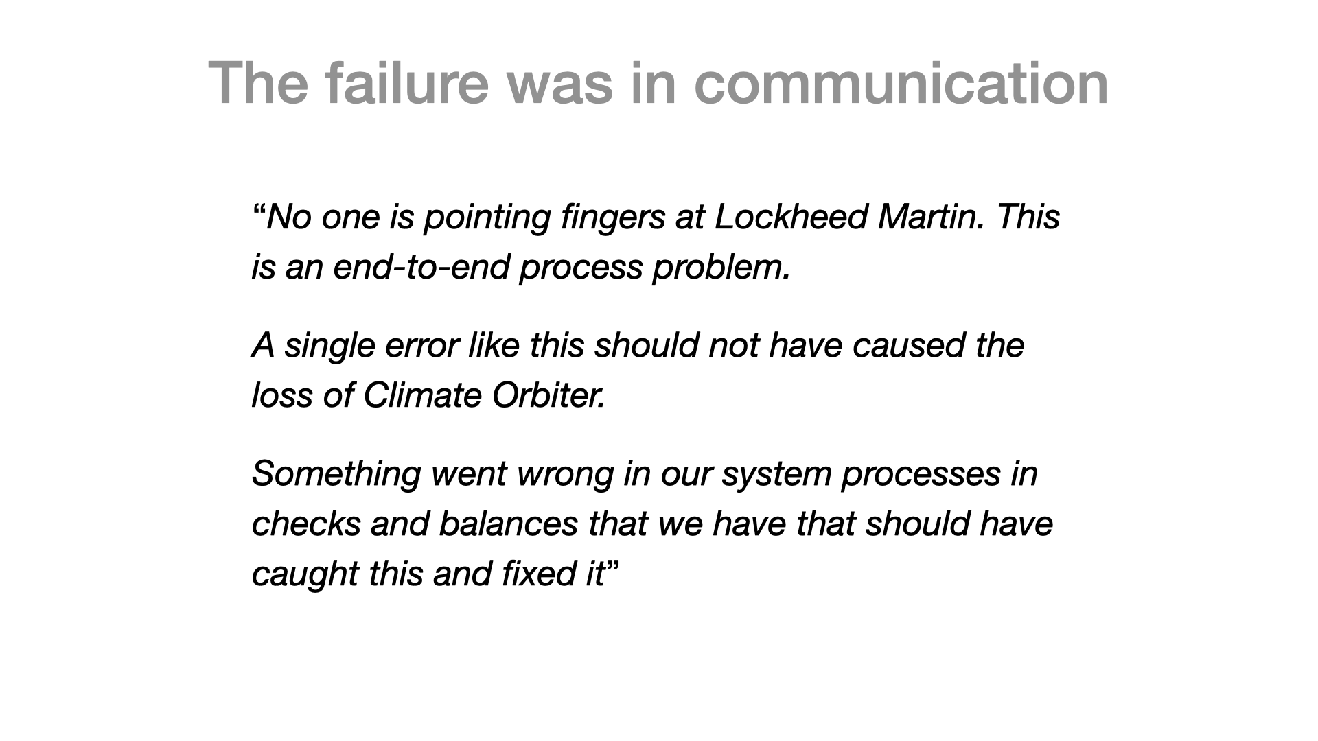 Conference Talk: Extreme Clarity Tips - by Simon Cross