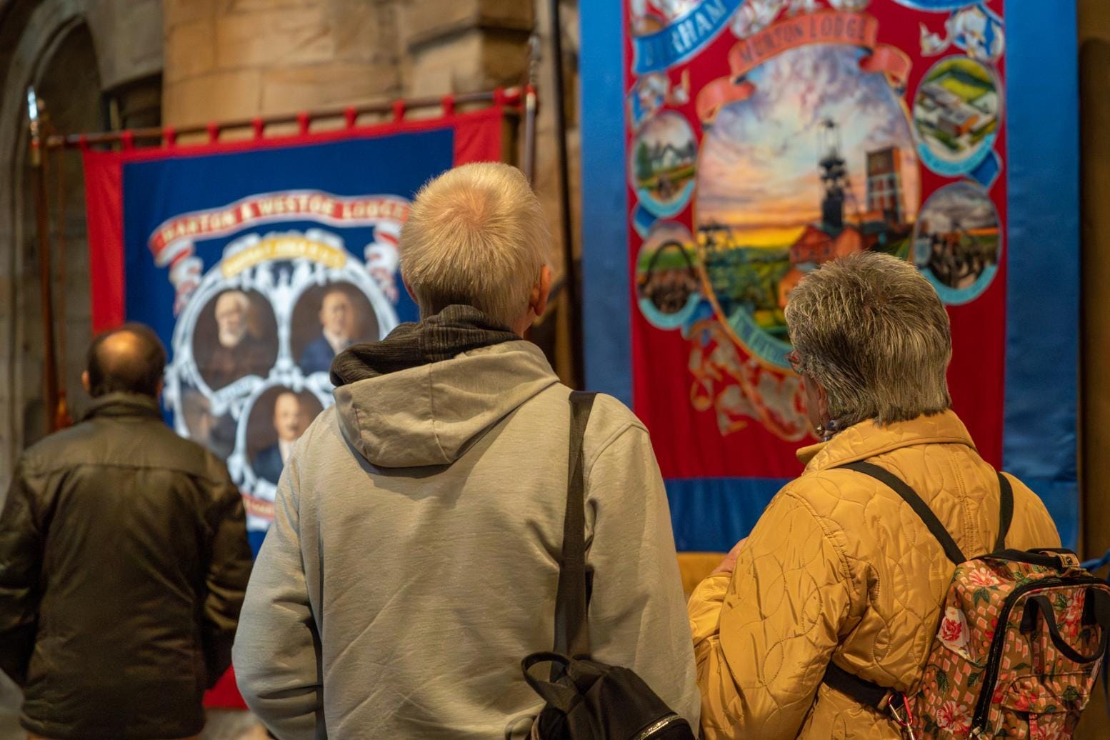 Miners' banners on display in Durham - Cultured. North East