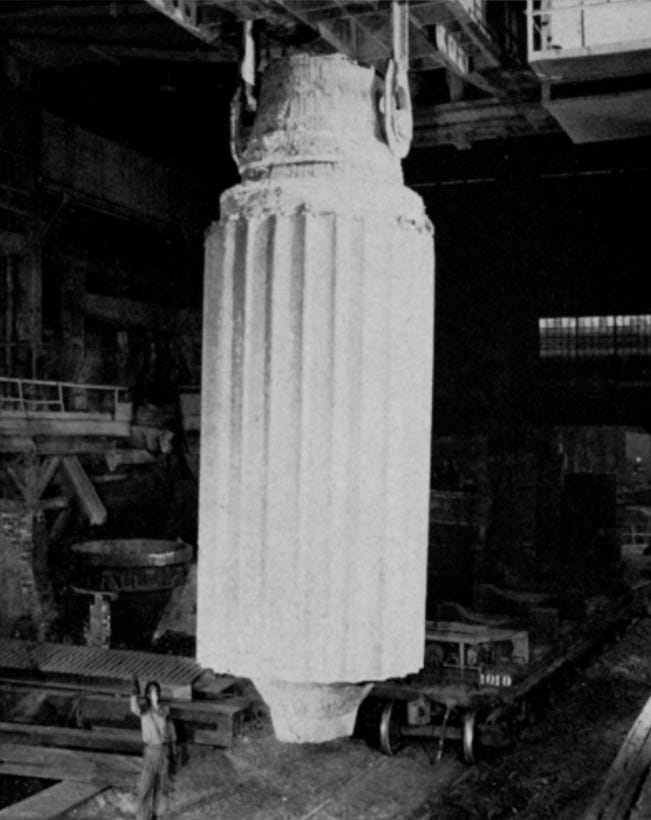 How to Build a 50,000 Ton Forging Press - by Brian Potter