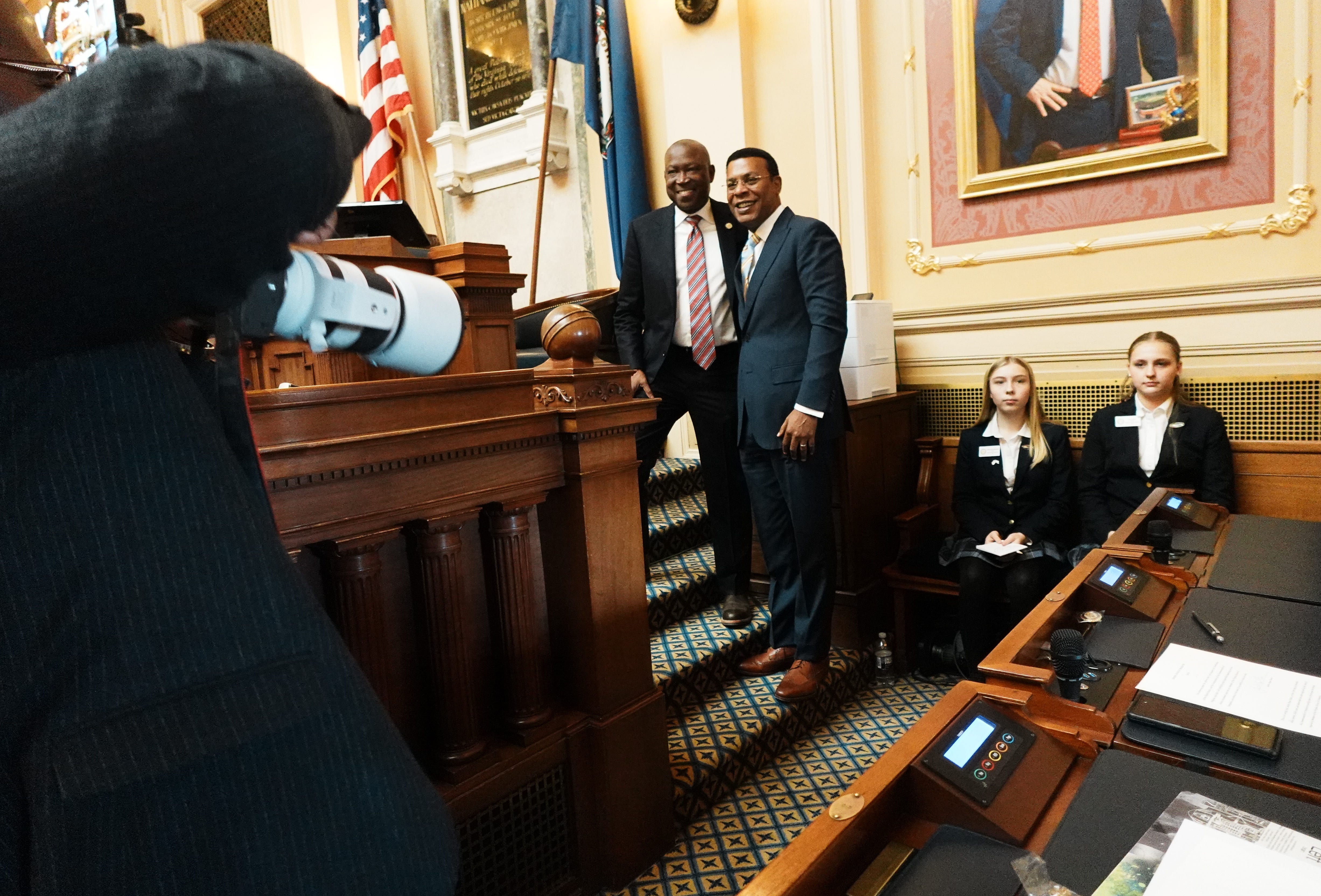 Speaker Don Scott Makes Huge History 🏛 First Day Photos, Virginia ...
