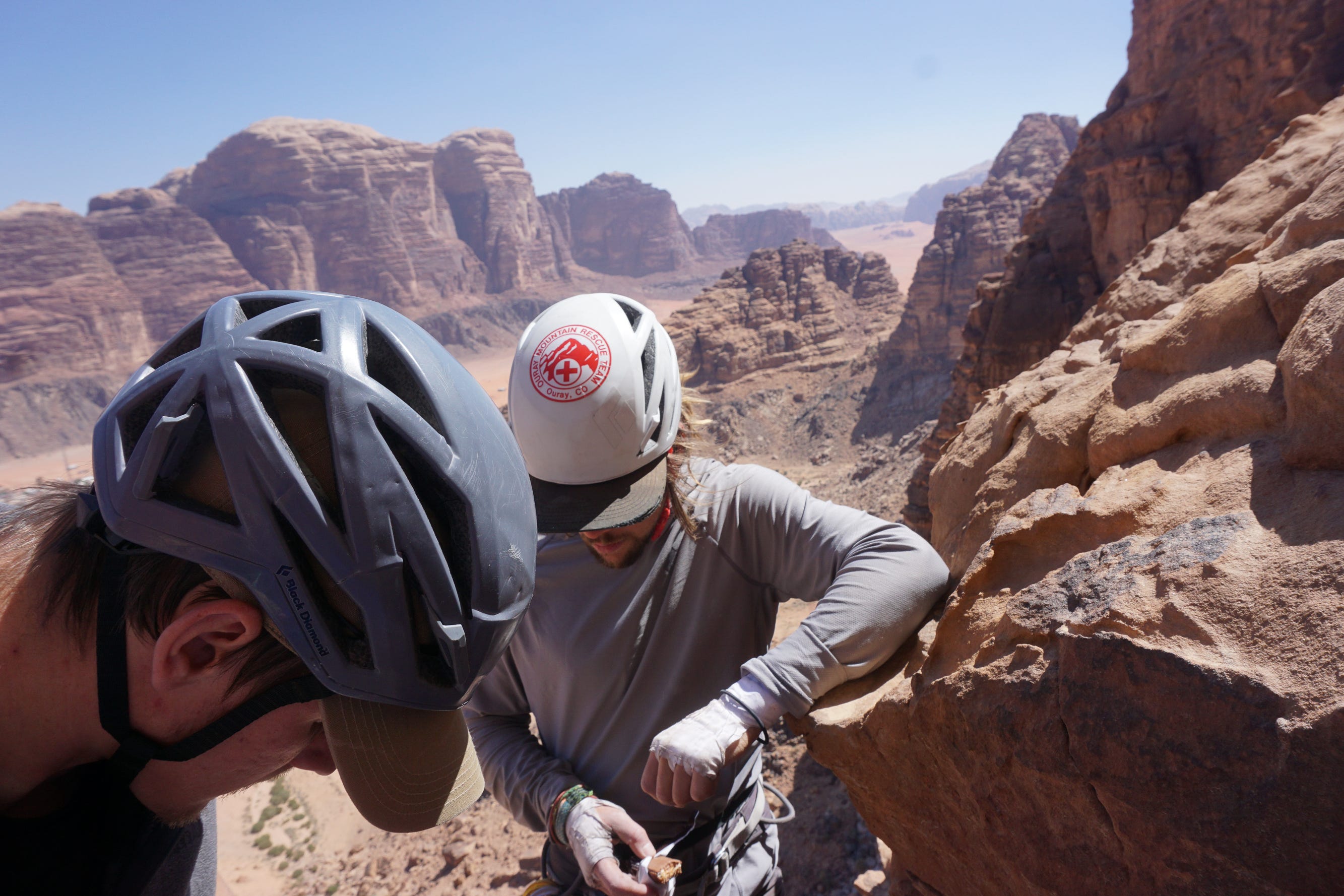 Climbing in the Land of the Bedu - Kitty Calhoun