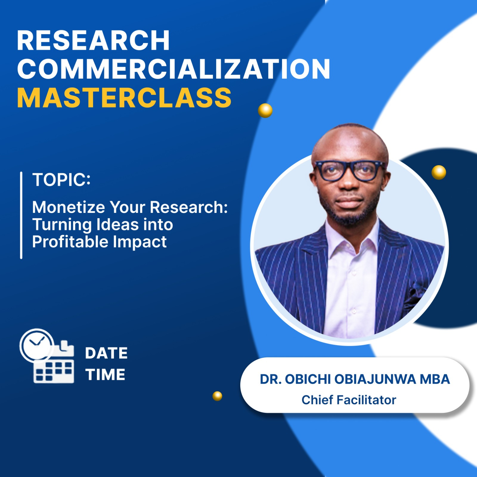 Enroll Your School in this Free Research Commercialization Masterclass!