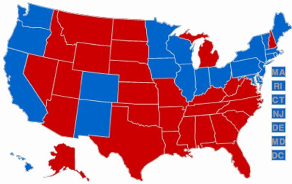 Another Meaningless But Still Delightful Hypothetical Electoral Map