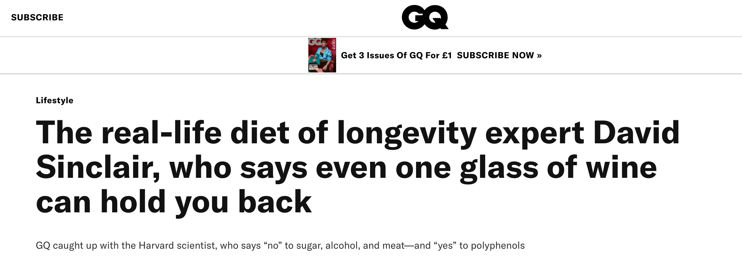 Drama in the Longevity Scene - by Rina Raphael - Well To Do