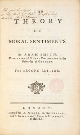 Theory of Moral Sentiments by Adam Smith | Notes & Summary