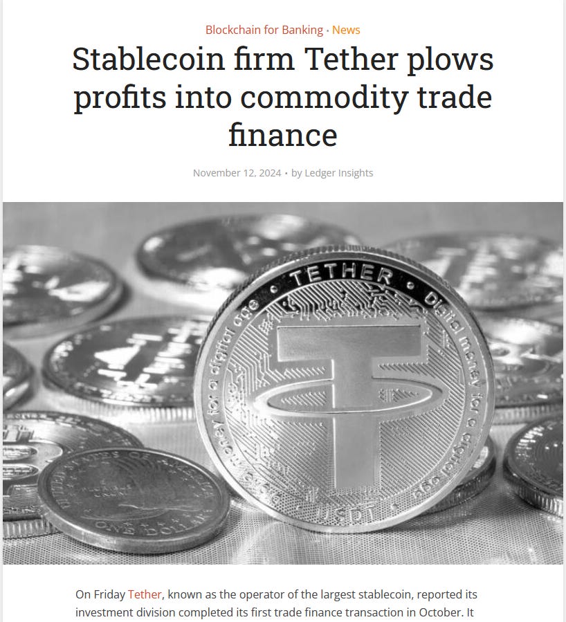 Tether的秘密（2） - 西行小宝’s Newsletter