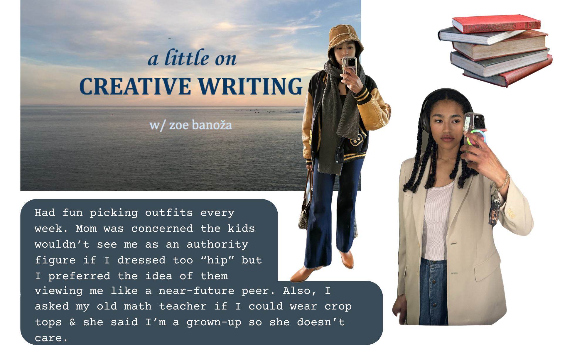 my high school creative writing club - by zoe banoža