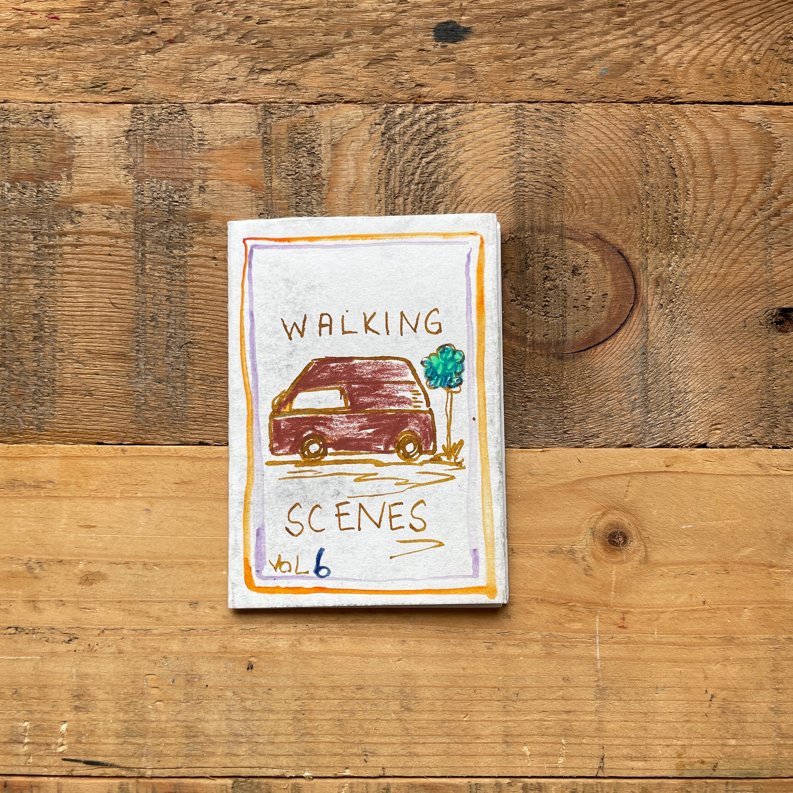 Simple strokes to imagine - by Kimbi - Walking Scenes
