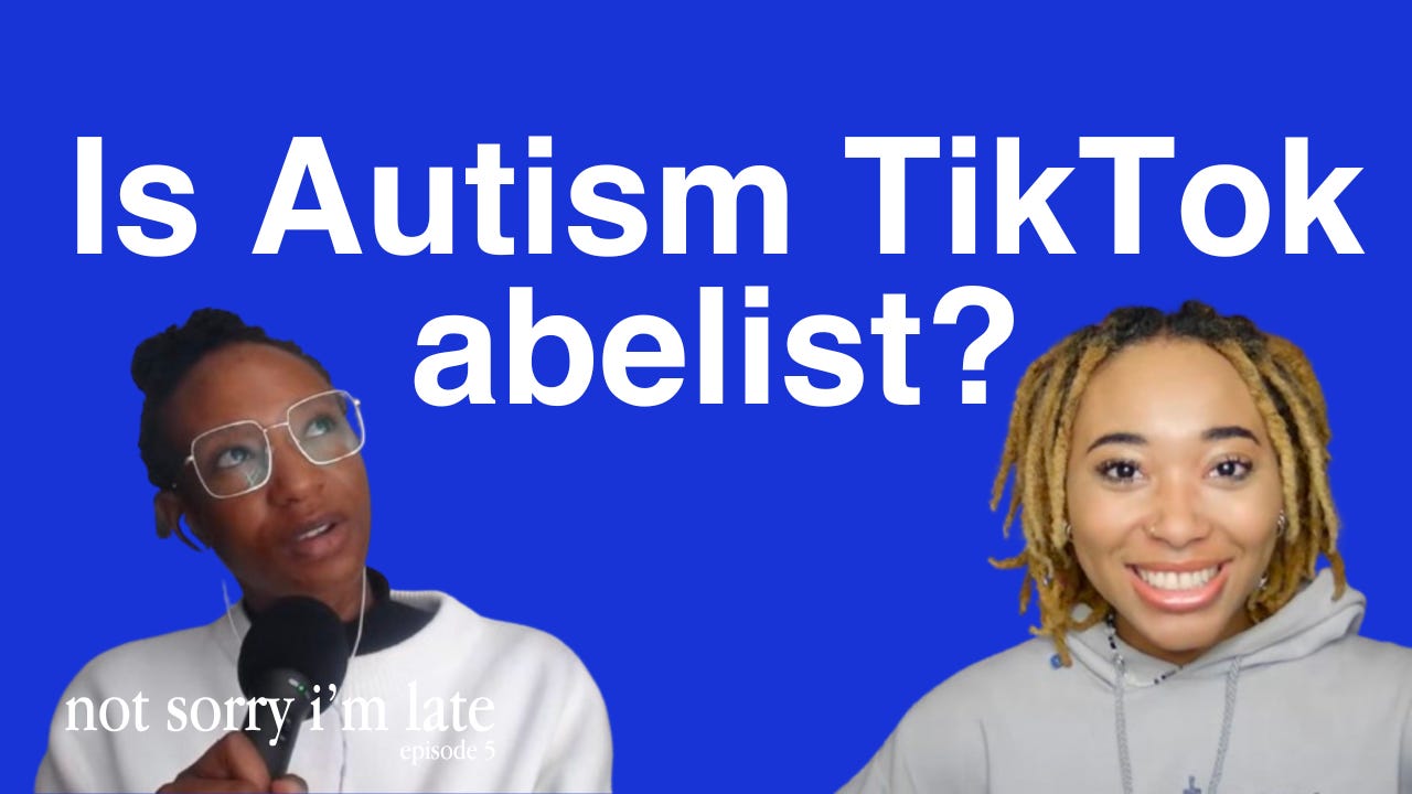aspie supremacy a la tiktok - by Tyla Grant