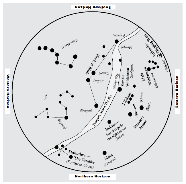 Pleiades Constellation Map