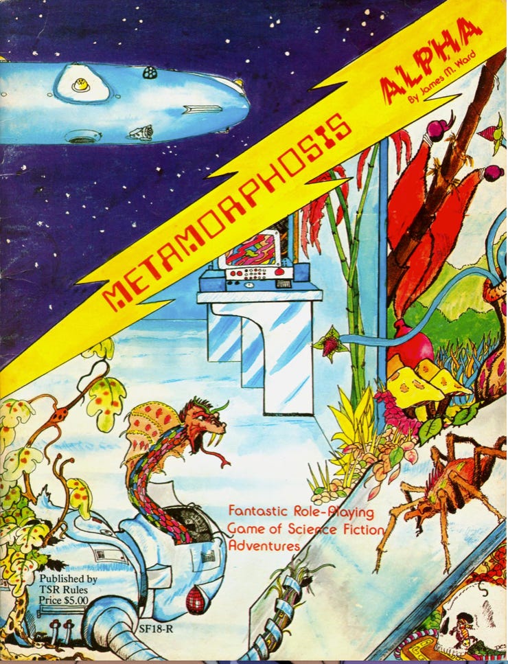 Metamorphosis Alpha a sci-fi classic RPG lost in space