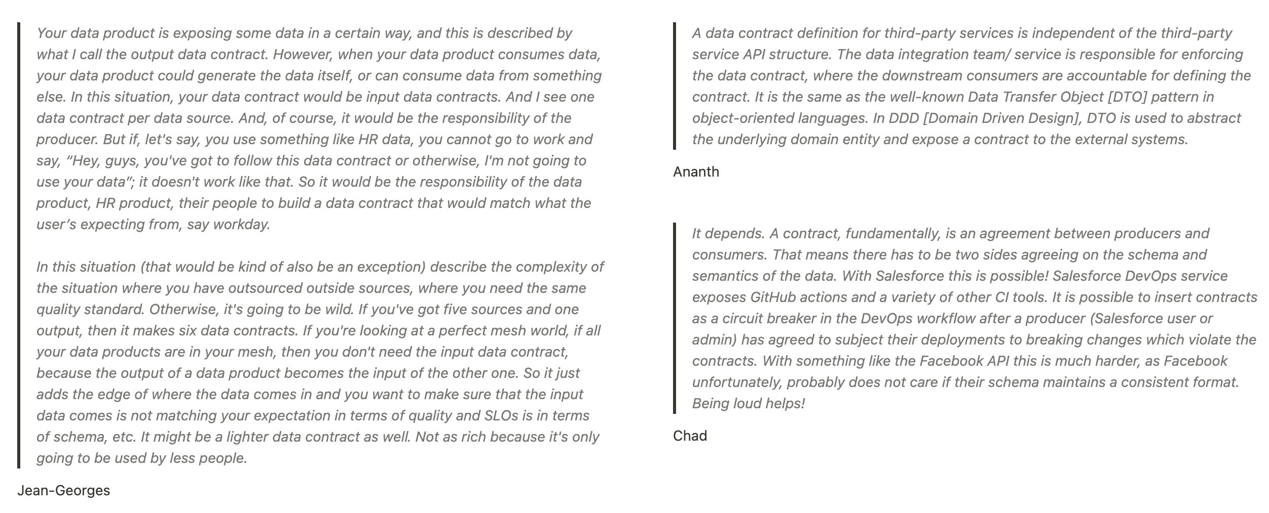 Practical Data Contracts: First-Hand Insights from 9 Data Experts
