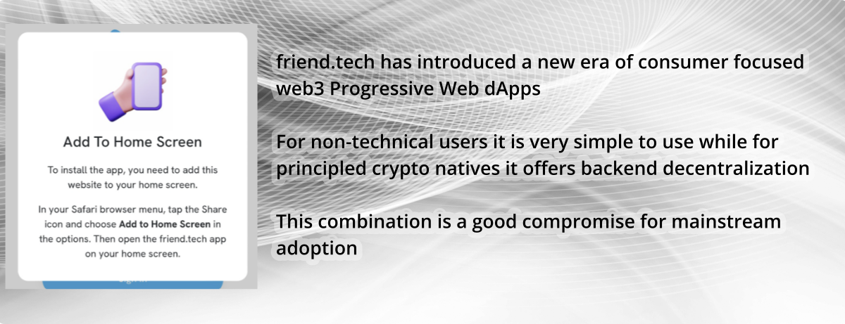 Friend.Tech Opens Doors For Web3 PWAs