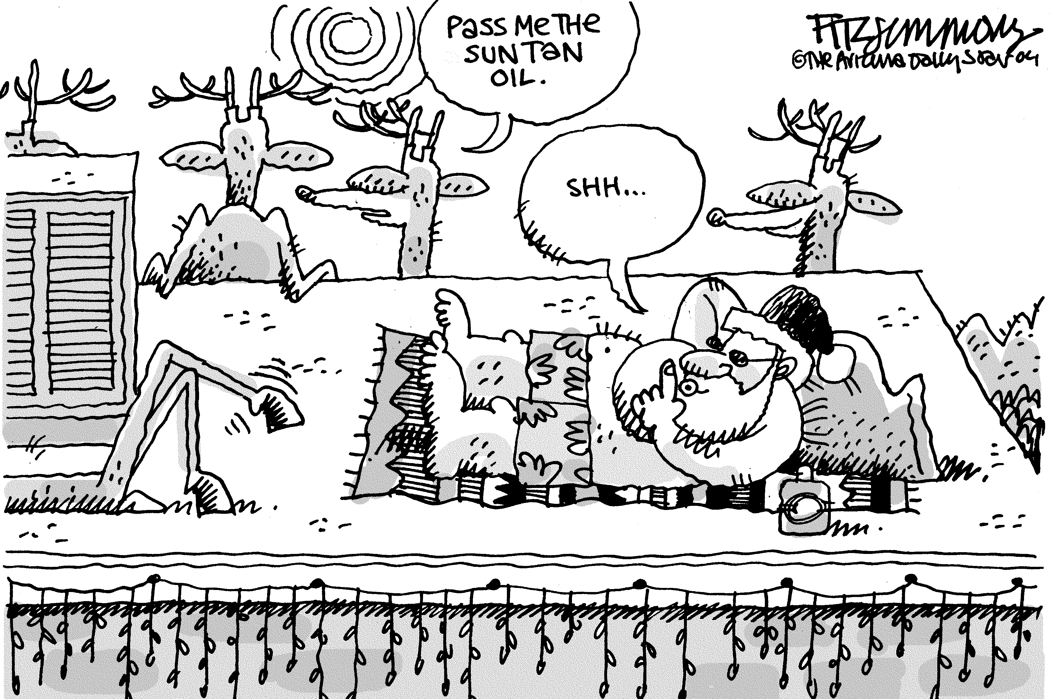 And now a gallery of Fitz holiday cartoons