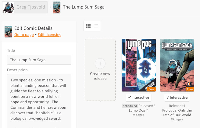 T minus 1: Leveraging GlobalComix - by Greg Tjosvold