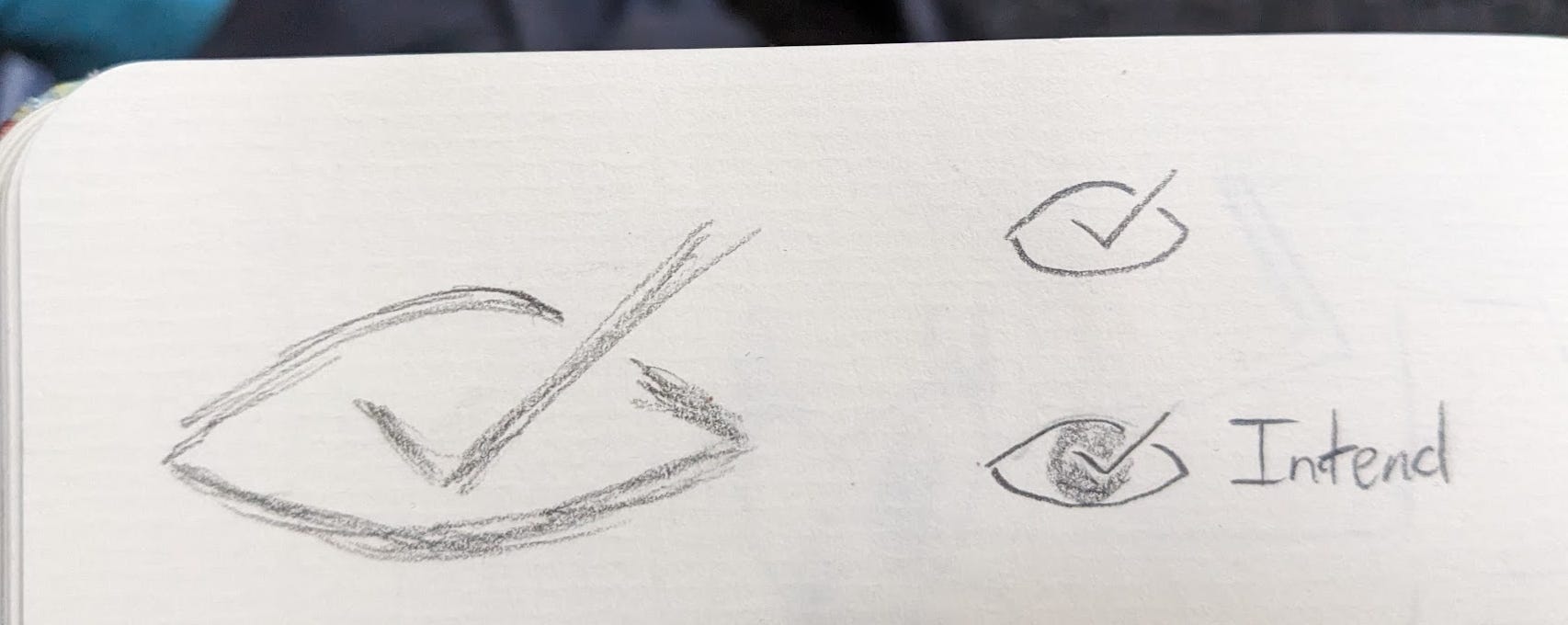 The creation of the Intend logo - by Malcolm Ocean