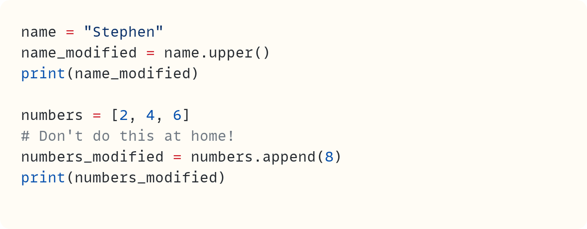 This Page Is Intentionally Left Blank • The Story of `None`