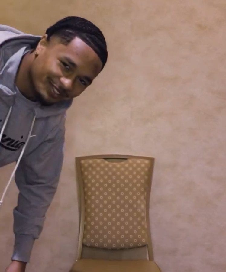 Jaydn Ott gets Cal fans in the first half, not gonna lie, then ...