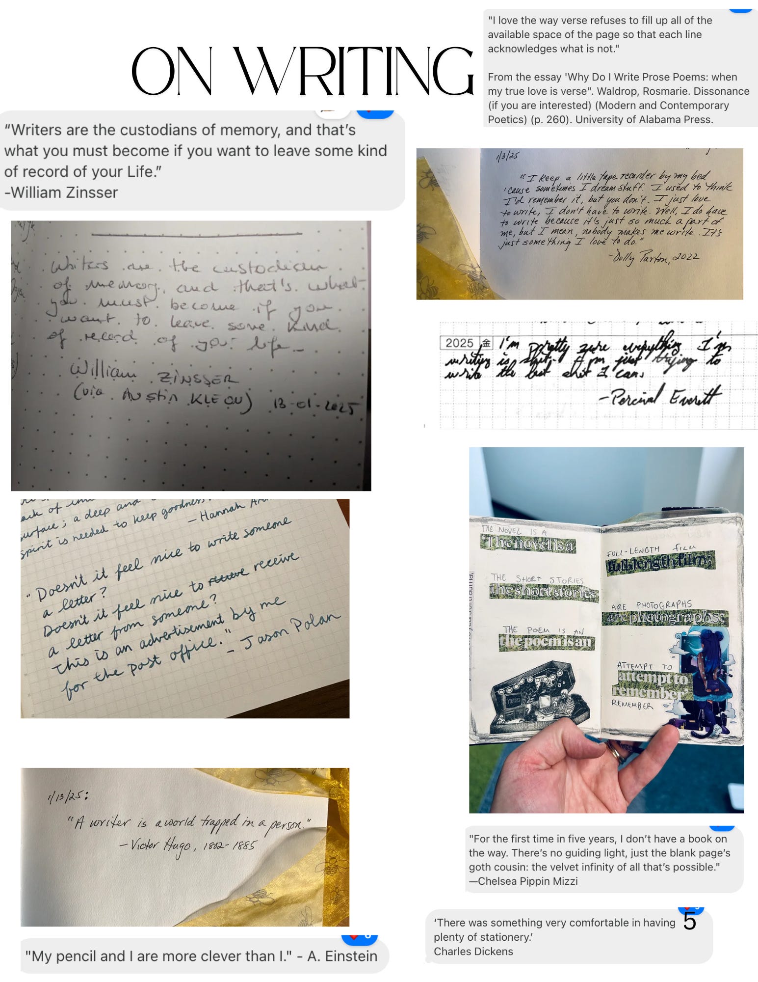 Commonplacing as Transcendent Connection - by Jillian Hess