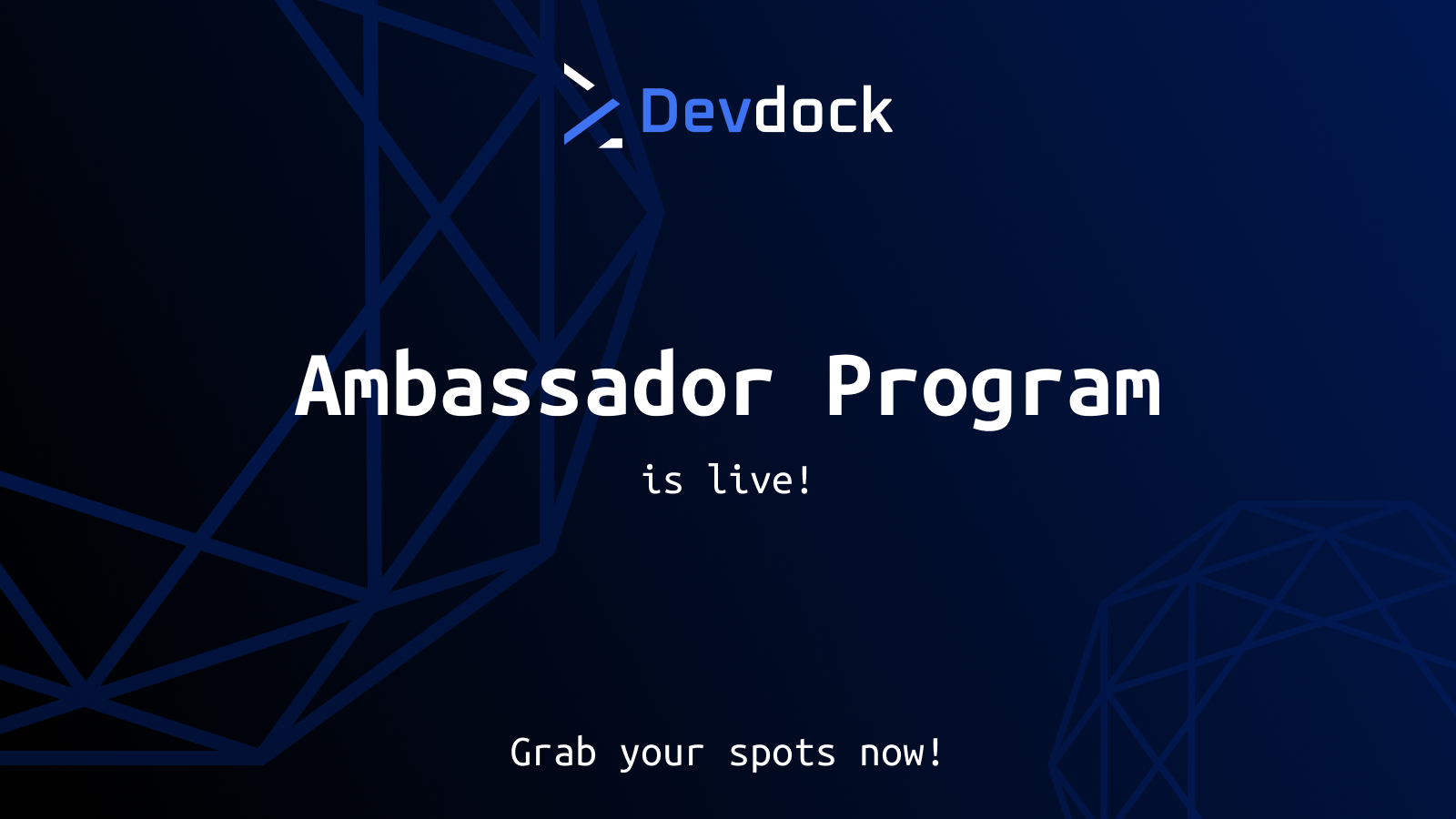 🚀 DevDock Ambassadors Program: Elite Network of AI Innovation Leaders