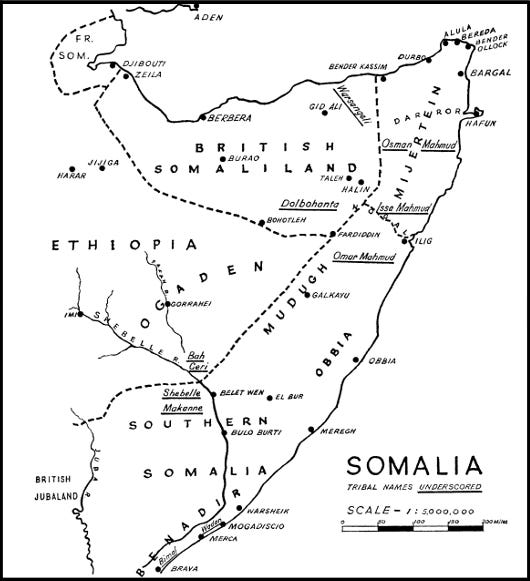 A history of the Majeerteen Sultanate: 1700-1927.