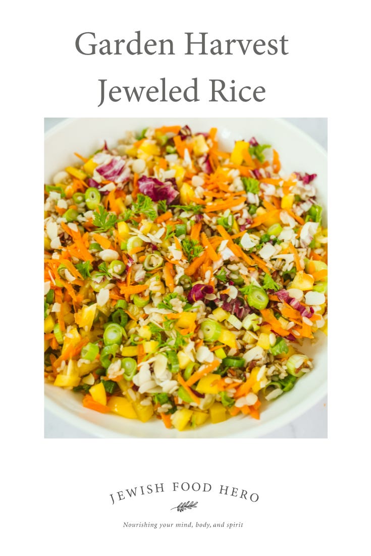 Garden Harvest Jeweled Rice Recipe