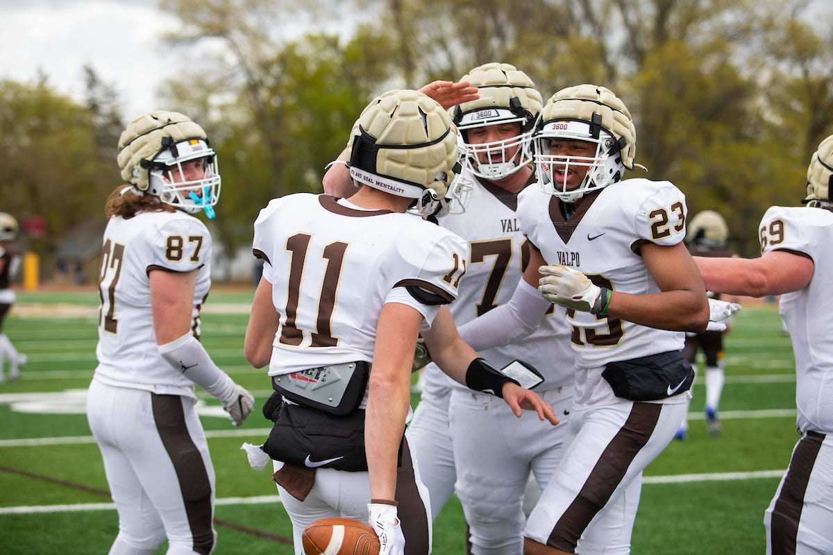 Football ramping up at Brown Field - by Paul Oren