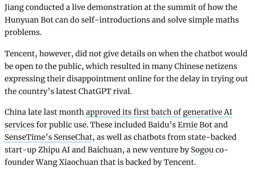Tencent unveils Hunyuan foundation AI model for enterprises as public ...