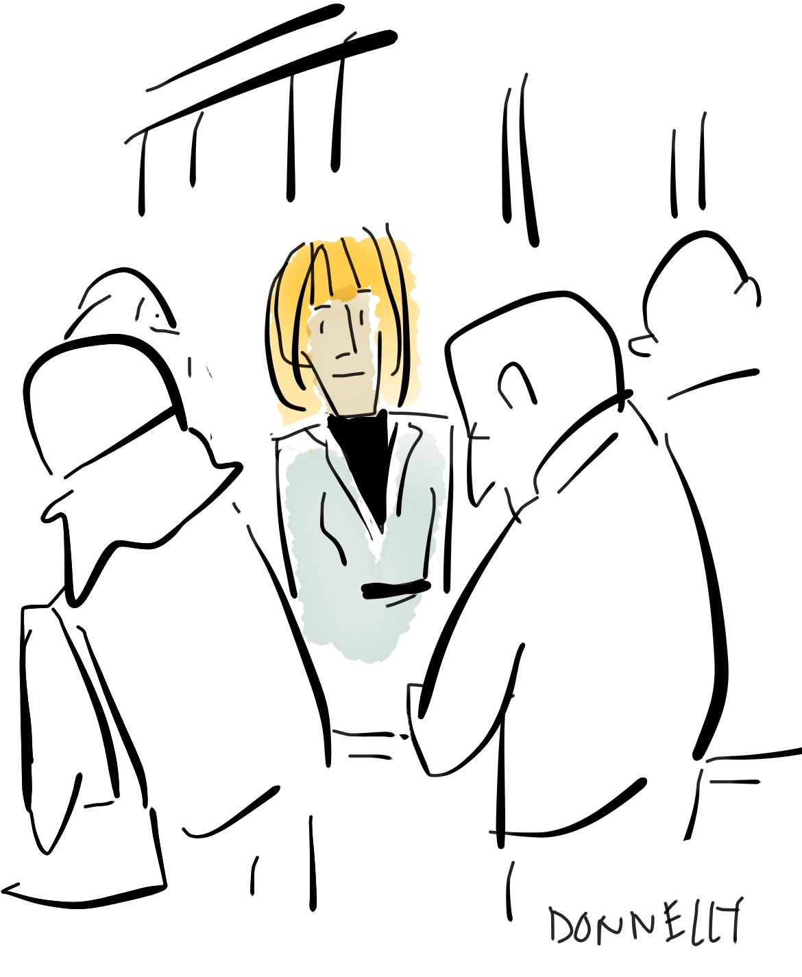 Live Drawing The Last Day Of Carroll V Trump Civil Rape Trial