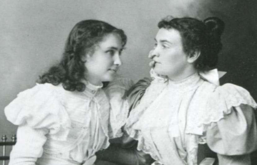 Helen Keller Y Annie Sullivan Helen Keller And Anne Sullivan Portrait