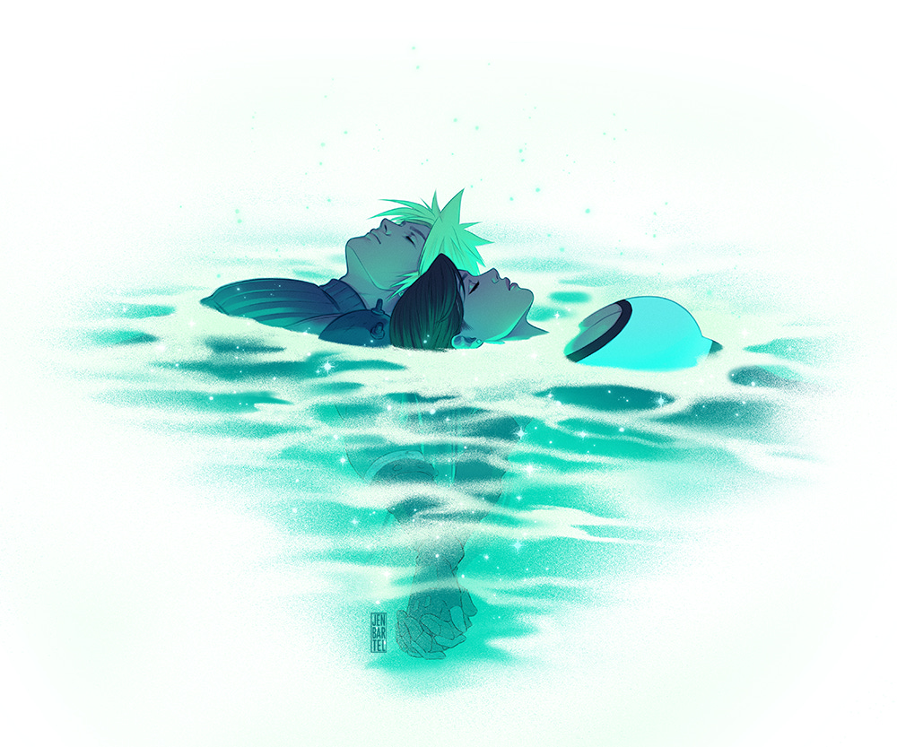 FF7: Lifestream - by Jen Bartel - JENBARTEL.CLUB 🌈