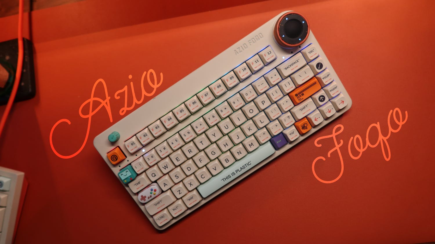 Azio Foqo Mechanical Keyboard Review - by Vincent Bekong
