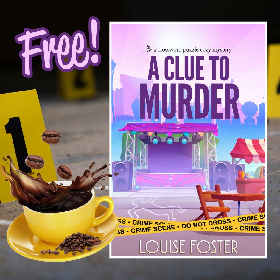 A CLUE TO MURDER - My Gift to You - Louise’s Substack