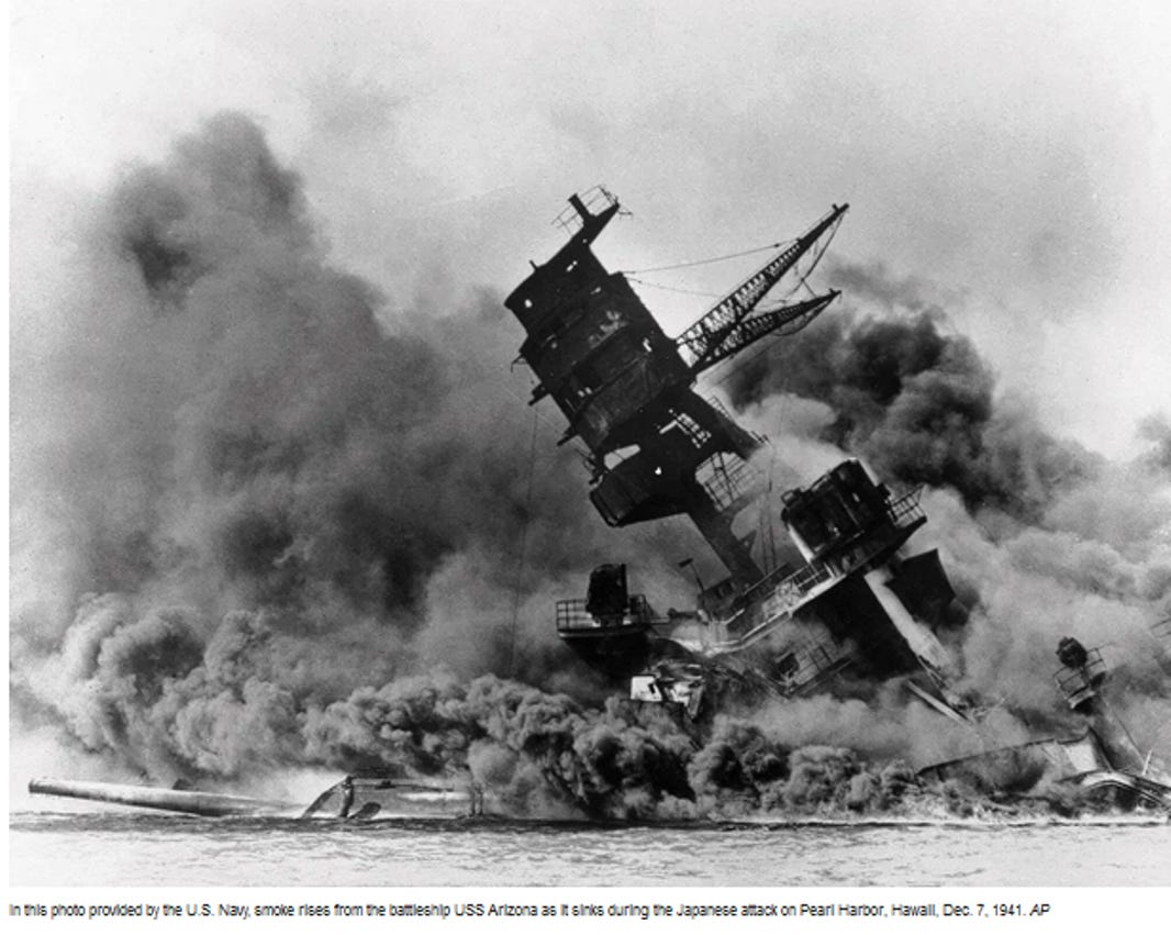 December 7, 1941 "A date that will live in infamy" Pearl Harbor ...