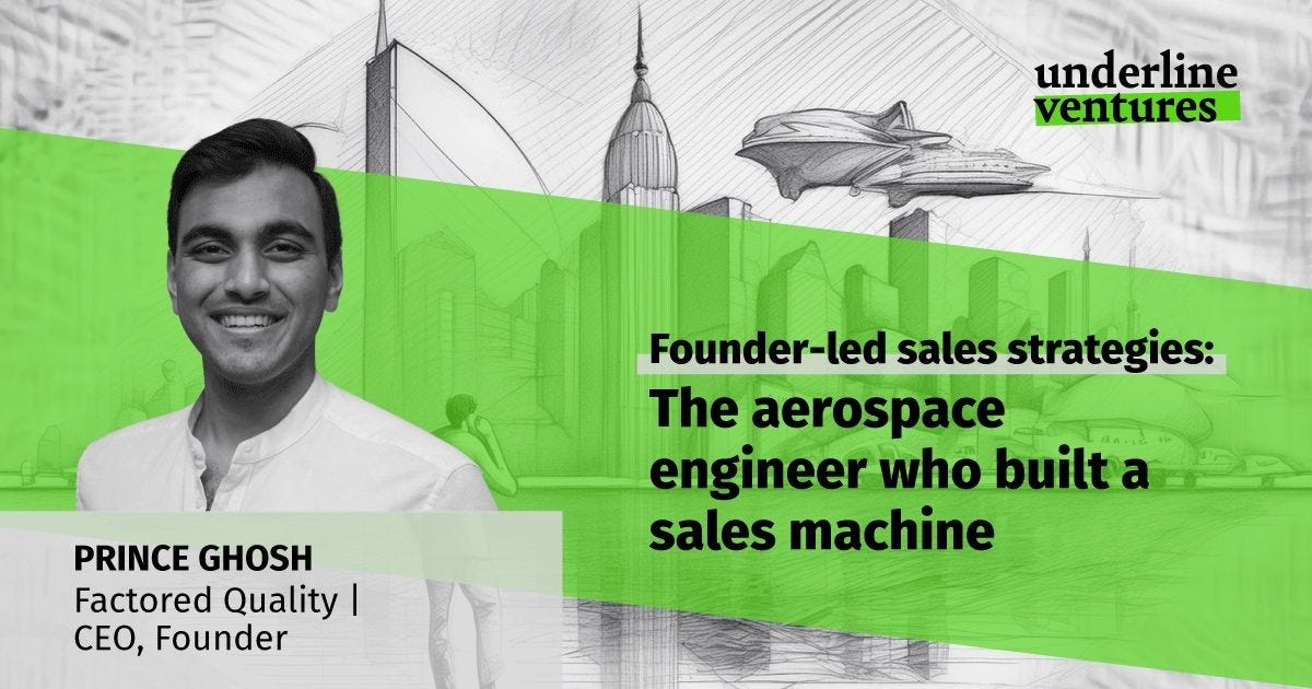 The aerospace engineer who built a sales machine – Prince Ghosh ...