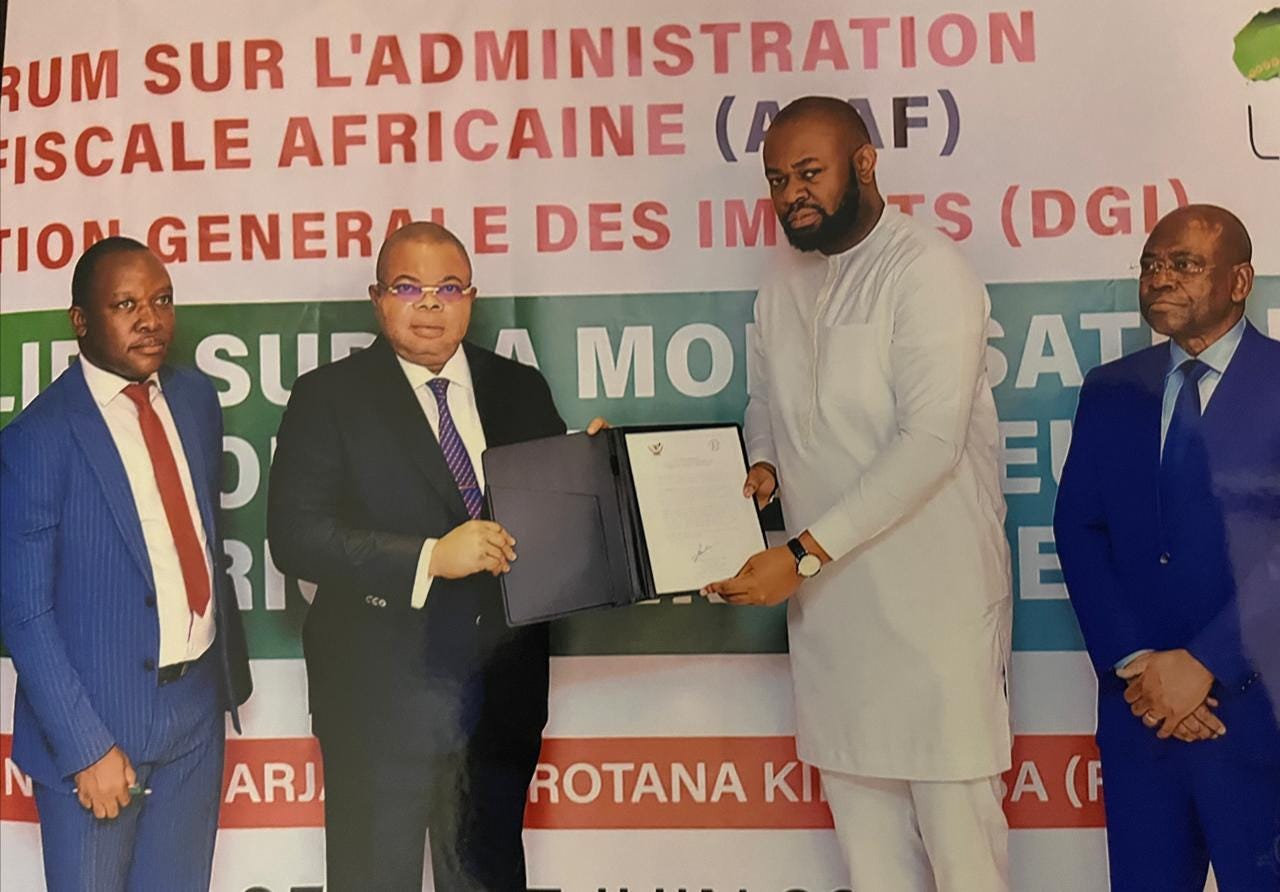 DRC Becomes 44th Member of African Tax Body