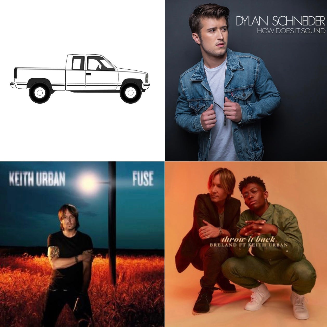 truck songs of the week - by Rose McMackin - truck songs