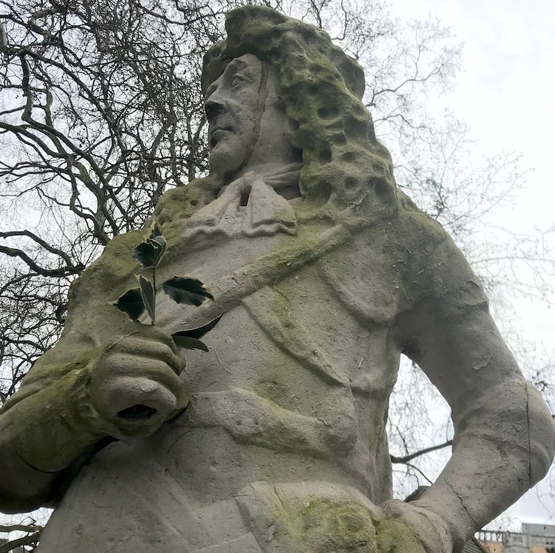 This Soho Statue Witnessed A Famous, Heroic Death