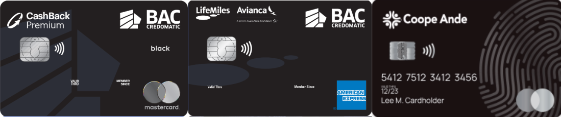 Las mejores tarjetas de crédito en Costa Rica