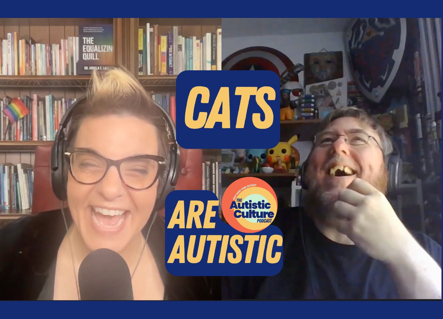 Listen to Autistic podcast hosts discuss: Cats are Autistic
