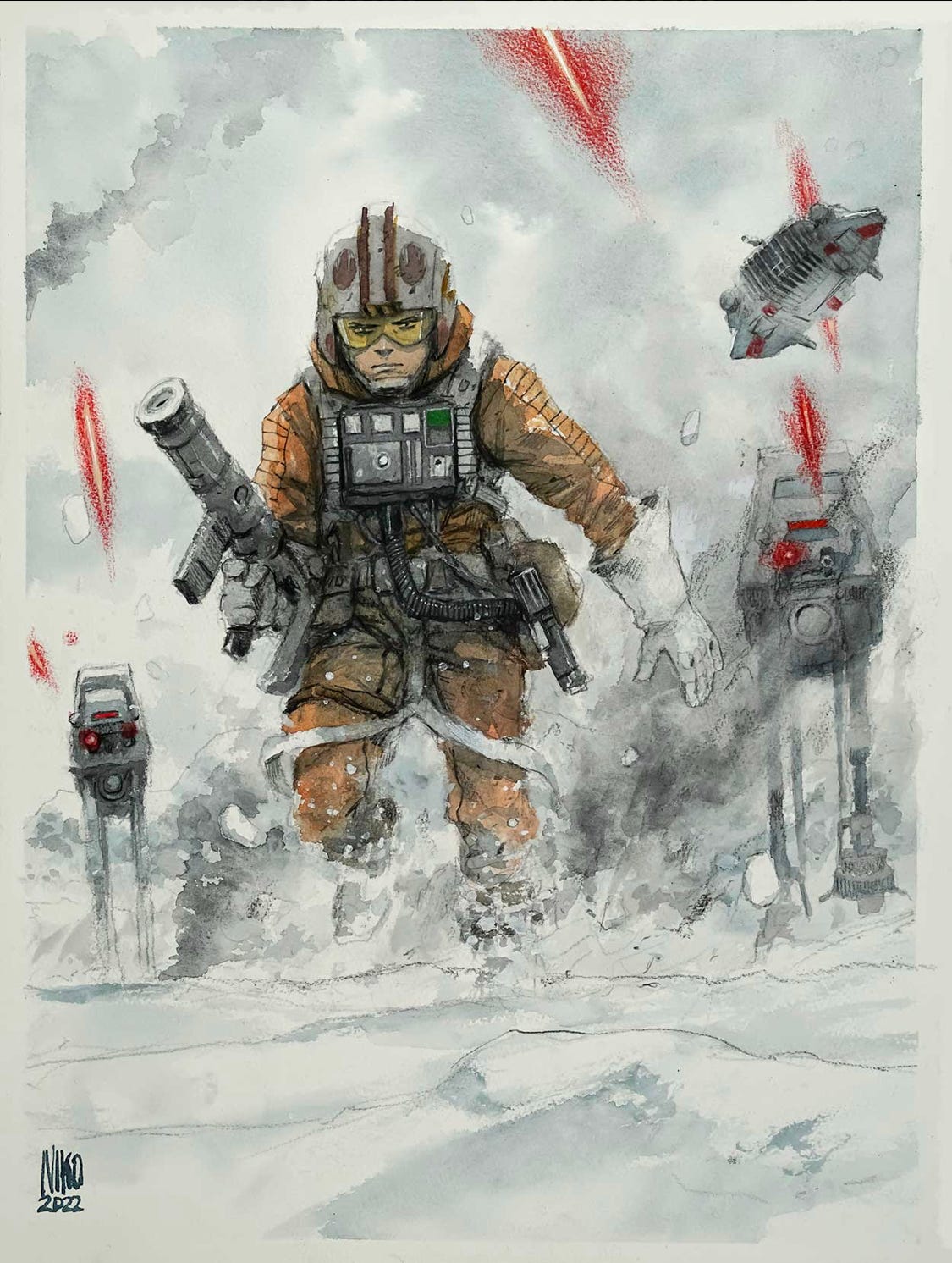 A New Artopsy from Niko Henrichon - by Brian K. Vaughan