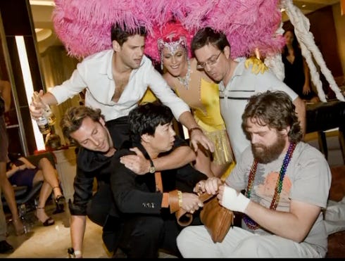 #29 My Favorite Photos from the Hangover Part 1 and 2 End Credits Scene
