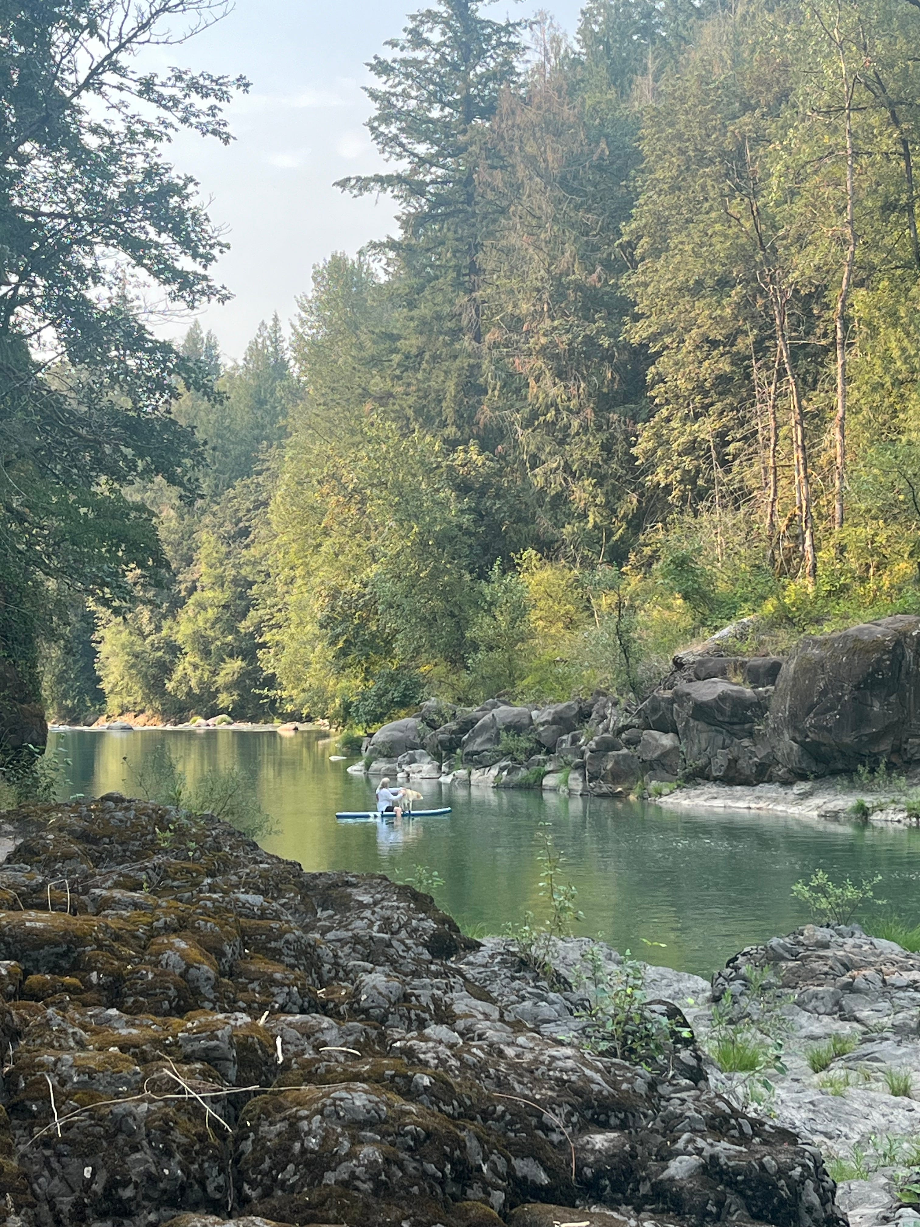 The Sandy River Runs Through It, Tuned To Teen Spirit When A Swim Hole ...